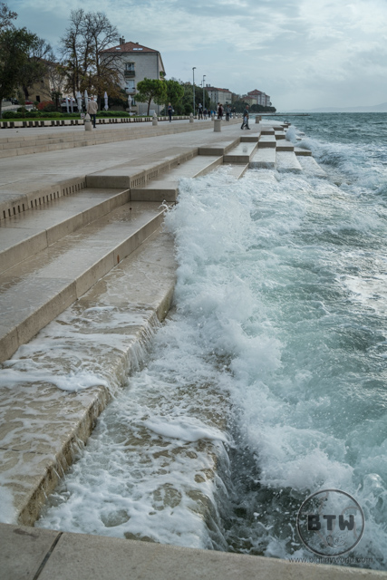 A Glimpse of a Storm in Zadar - BIG tiny World Travel